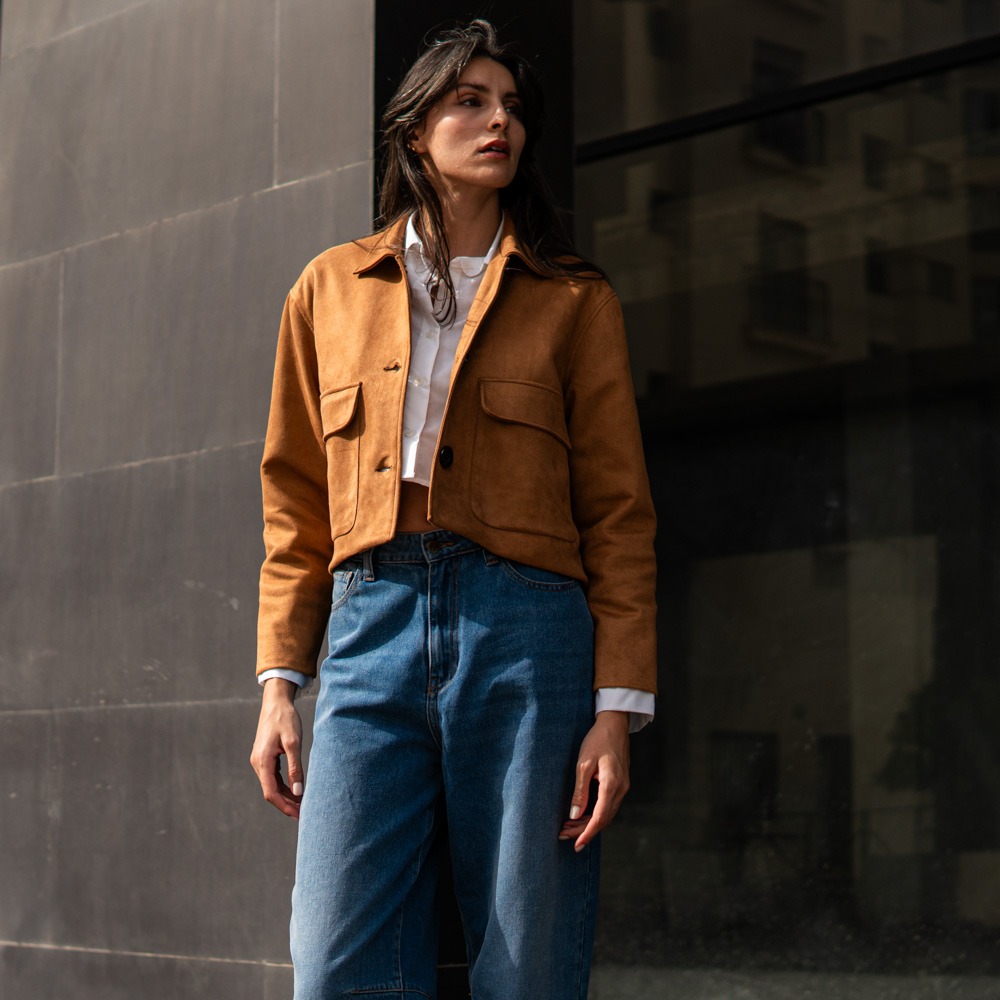 Paris Jacket Caramel - GUYA GANG